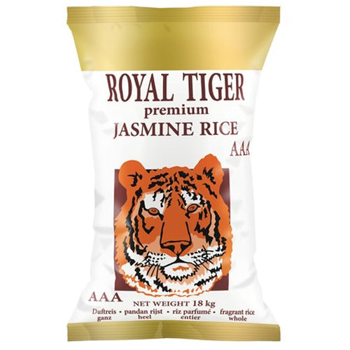 Royal Tiger Premium Jasmine Rice 18 kg – VH Asian Mart